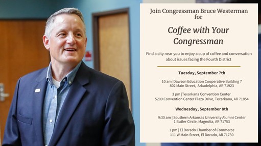 Congressman Bruce Westerman | Southwest Arkansas Daily- KDQN