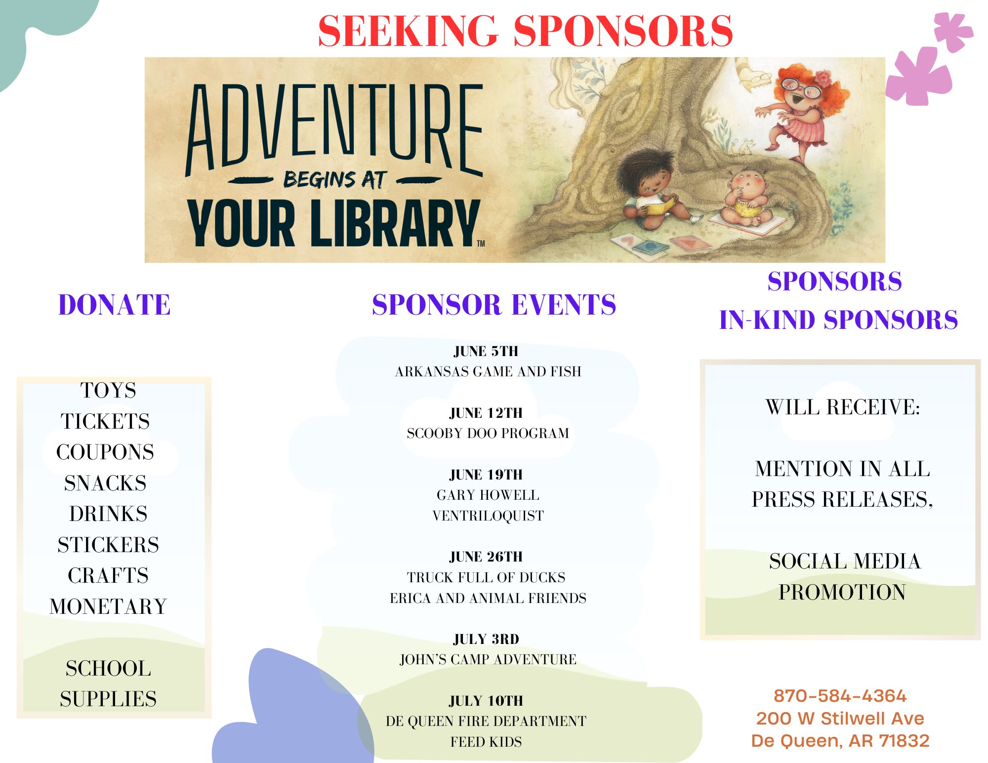 Upcoming Events | Southwest Arkansas Daily- KDQN